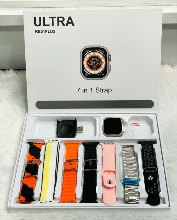 7 In 1 RB01 Plus Ultra Strap & Smartwatch | Daraz.lk