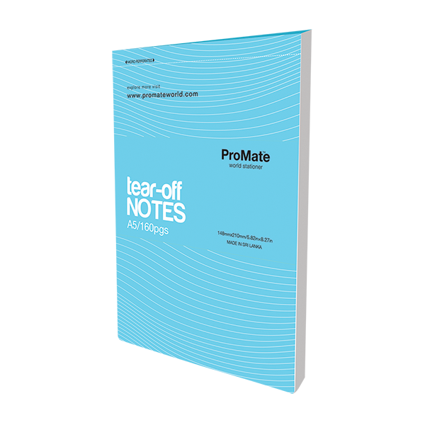 ProMate TEAR-OFF NOTEPAD A5-160P | Daraz.lk