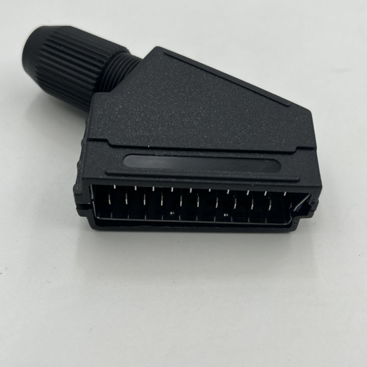 Scart 21pin Eu Plug Male Connector Connect Port Socket Interface ...