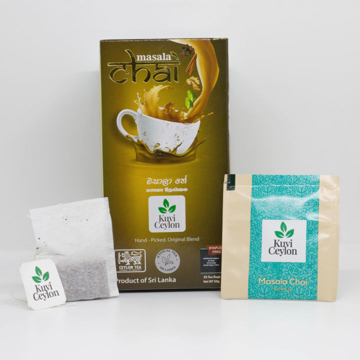Masala Chai 25 Sachet Tea bags | Daraz.lk