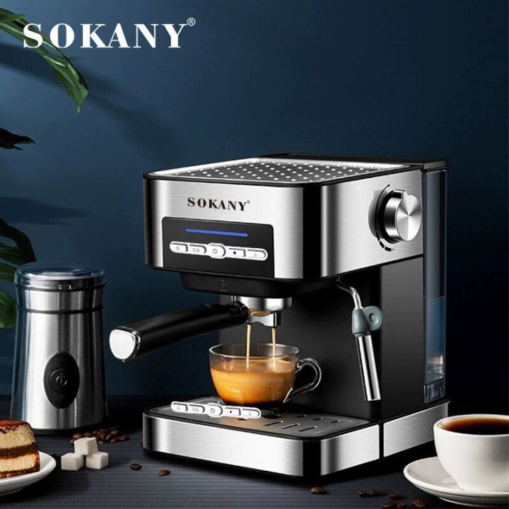 Sk-6862 Coffee Italian machine 15bar High quality espresso coffee ...