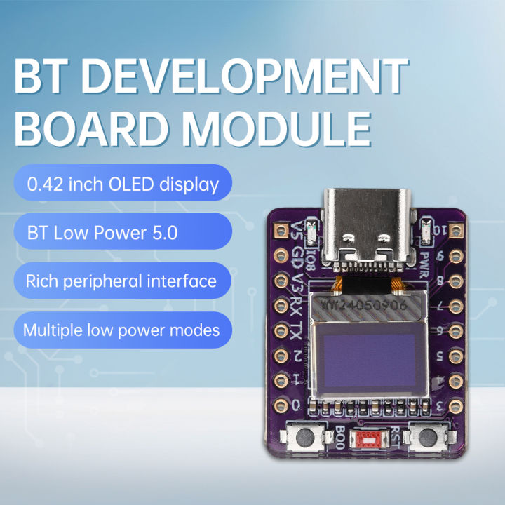 ESP32-C3 0.42-Inch Oled White Display BT Development Board Type-C ...