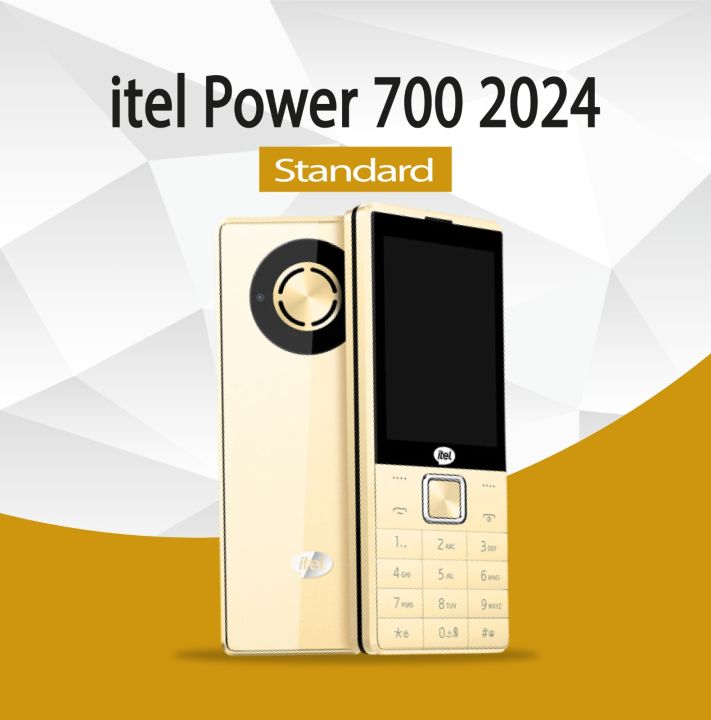 Itel Power 700 2024, 2 GB RAM + 16 GB ROM, 3 Inches, QVGA LCD Display ...