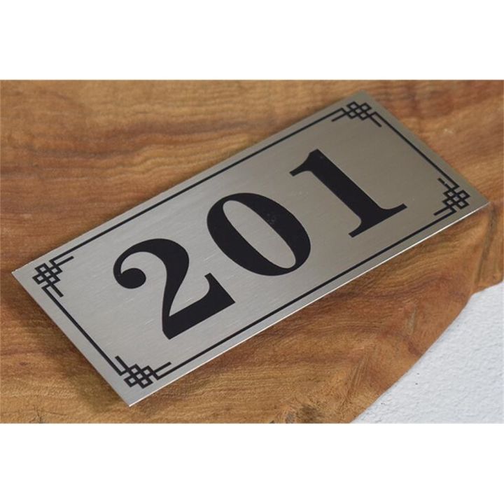 Building No. Floor Room No. Indicator Signage Plate Hotel Door Number ...