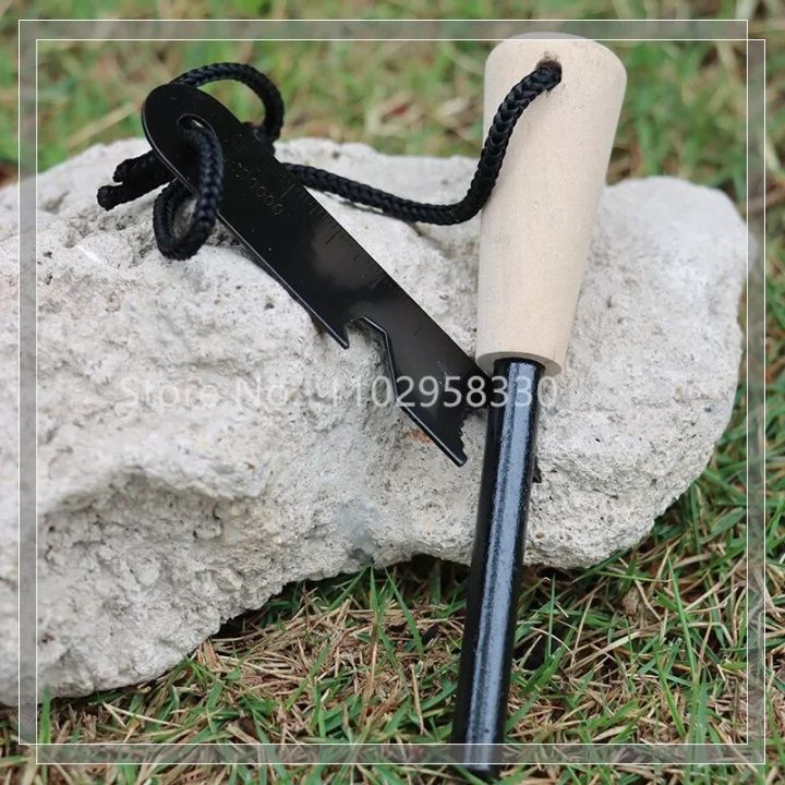 Portable Outdoor Flint Camping Equipment Wilderness Survival Tools ...