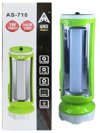 Aiko Rechargeable Led Torch Light AS-718 | Daraz.lk