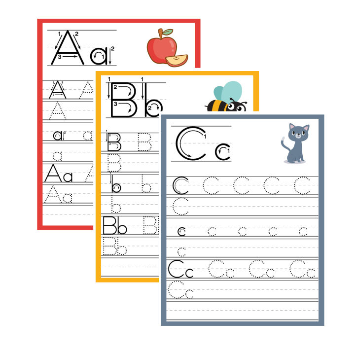 27 Pages kids activity writing book for home work | Daraz.lk