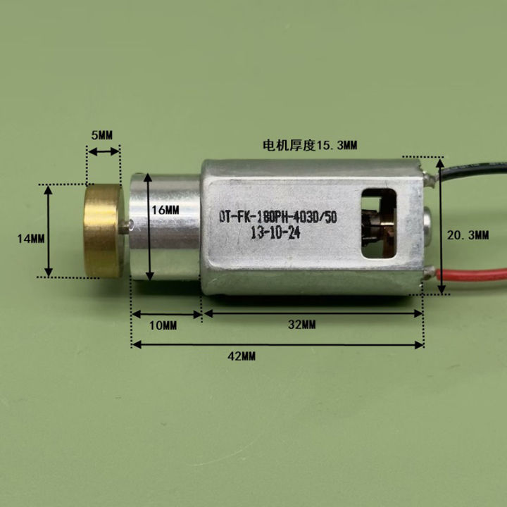 Mini Ot-Fk-180ph Strong Motor Dc 1.5v 2v 3v 20mm Electric Motor ...
