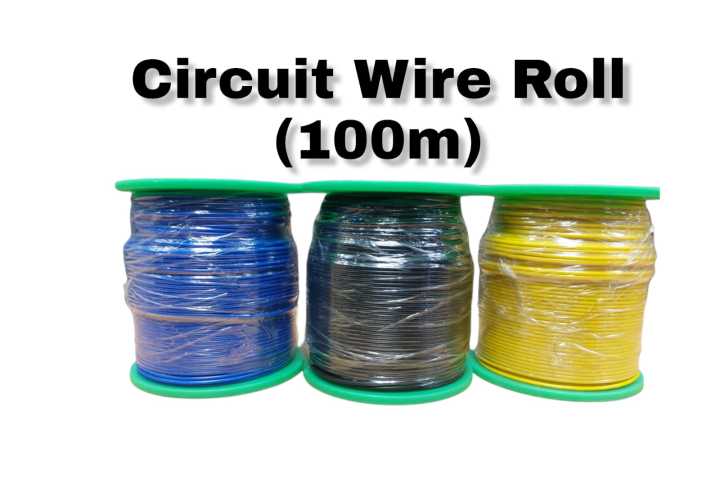 Circuit Wire Roll 7 Colors 100M | Daraz.lk