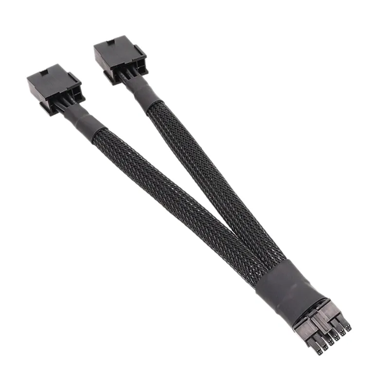 Video Card 12VHPWR PCIe 5.0 12 Pin to Dual GPU PCIE 8-Pin Cable for ...