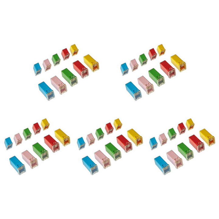 50 Pc Car Fuse Female Maxi Fuse Assortment LOW and TALL/STD Shaped ...