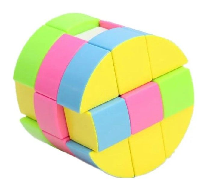 Rubik Magic Barrel Cube 3 x 3 x 3 Professional 3x3 Speed Puzzle - 3x3x3 ...