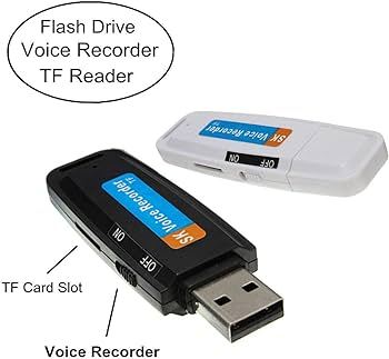 Mini Voice Recorder Sounds Record USB Pen Drive Shape Portable Audio ...