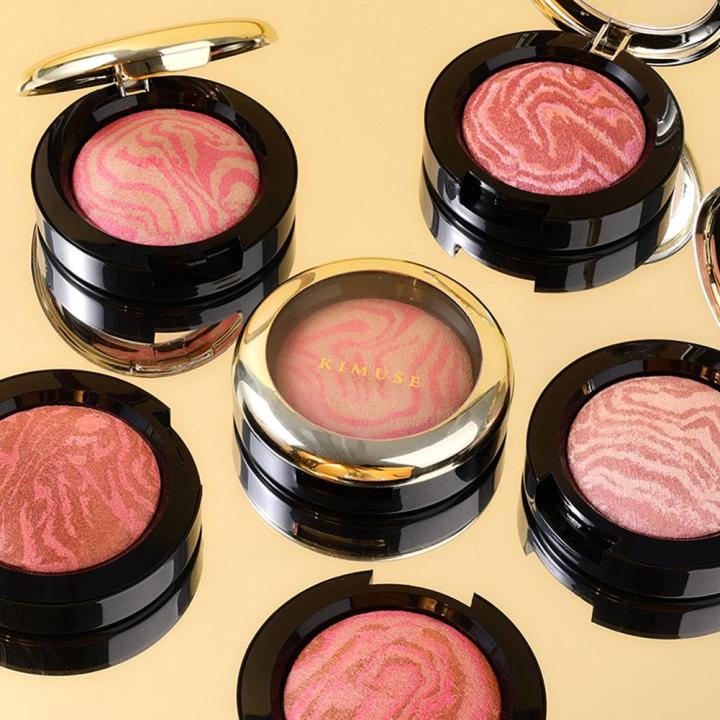 Lighting Glow Baked Blush Marbleized Blush Powder Blush Waterproof ...