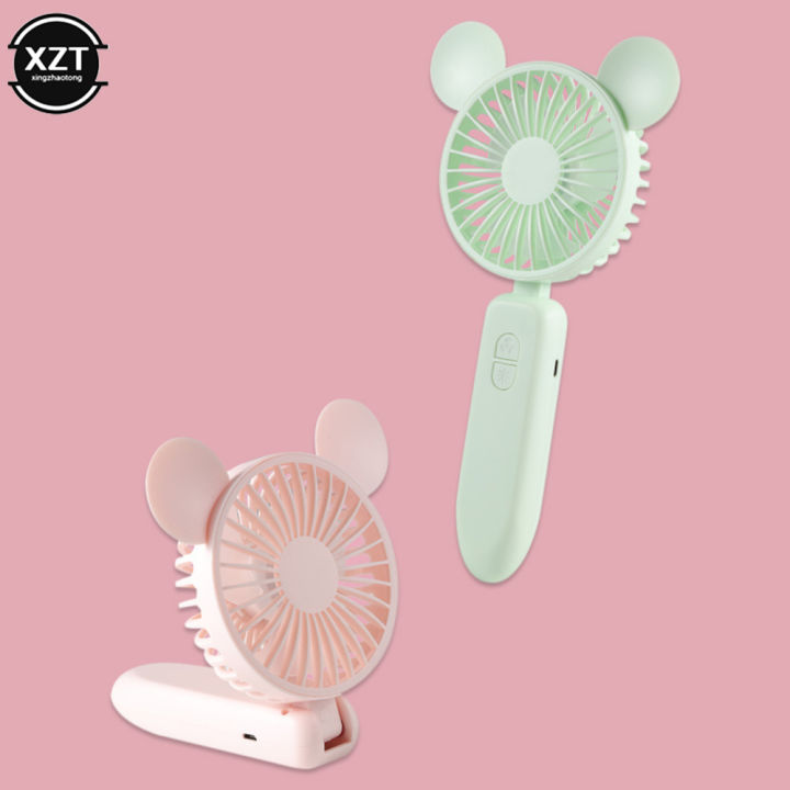 Outdoor Portable Cute Usb Fan Air Cooler Travel Mini Handheld Fan ...