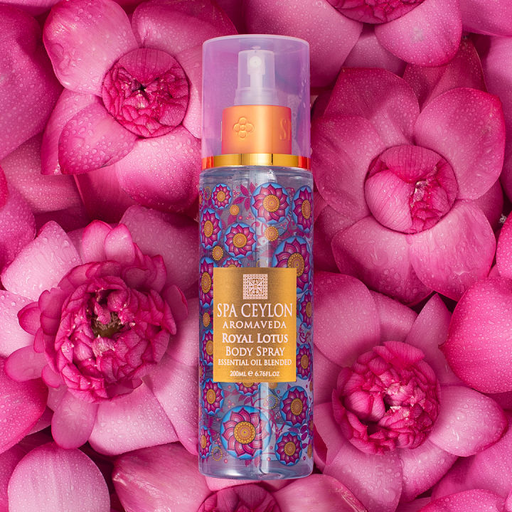 Spa Ceylon Royal Lotus Body Spray- 200ml | Daraz.lk