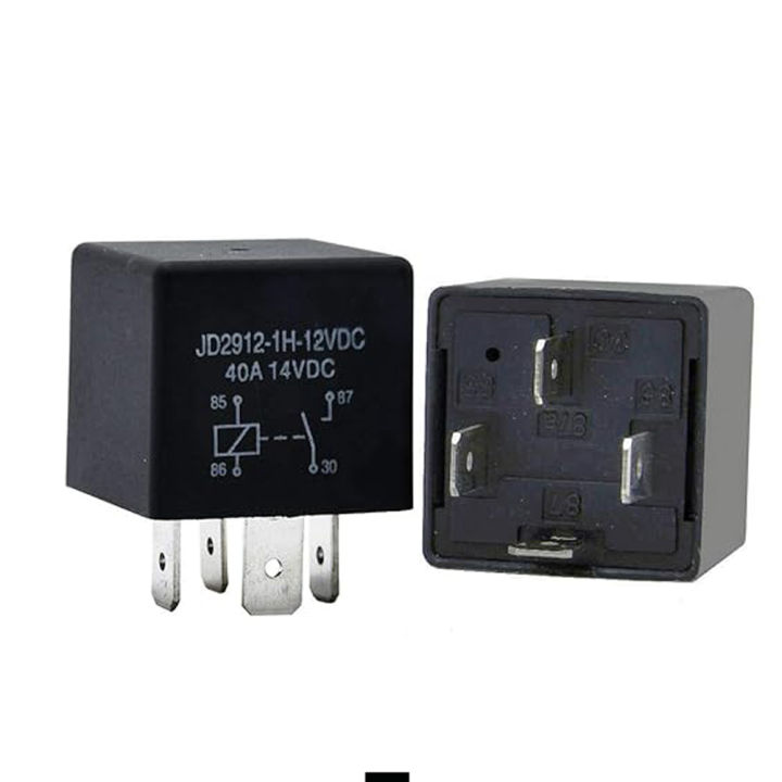 Car Flasher Relay Car Relays 12V 4 Pin 40amp Spdt Model Fix Light LED ...