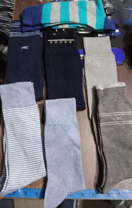 Full Socks Pack of 3 pairs full original export cotton Socks for Men ...