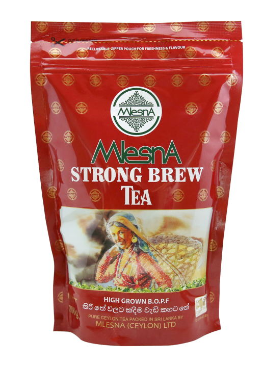Mlesna Strong Brew Tea Triple Laminated Bag (200g) | Daraz.lk