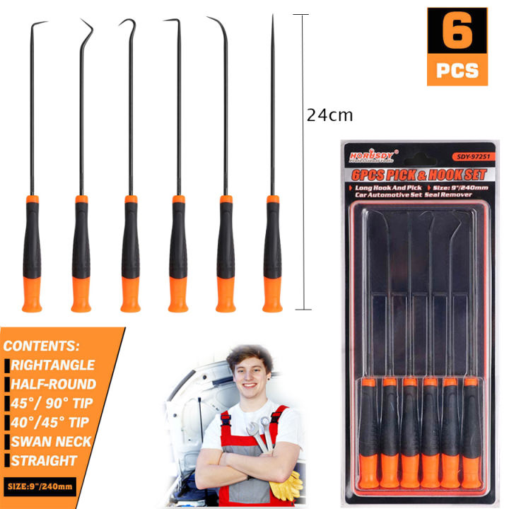 HORUSDY Pick & Hook Set Screwdriver Set Extra Long O-Ring & Seal ...
