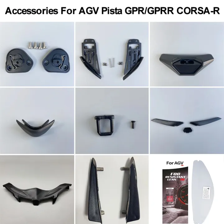 Helmet Visor Base Mechanism Visera Lock for AGV PISTA GPR, PISTA GPRR ...