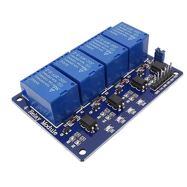 5V Four 4 Channel Module Board Shield with Optocoupler Support High and ...