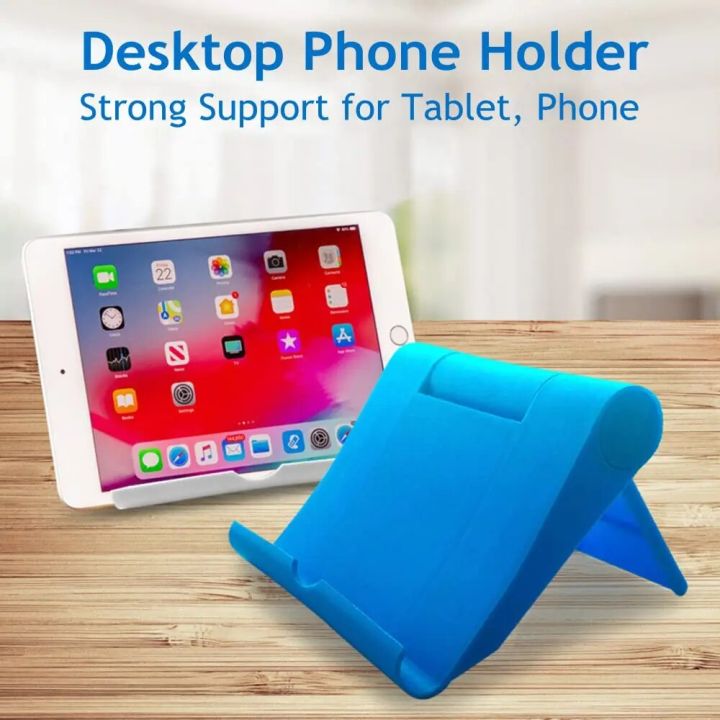 Foldable Desk Phone Holder Desktop Mobile Phones Tablet Stand for ...