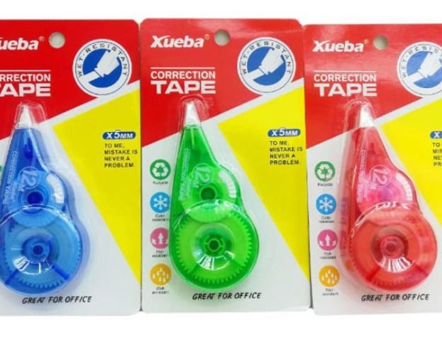 Correction Tapes New 5 Meter High Cover Effect Tape | Daraz.lk