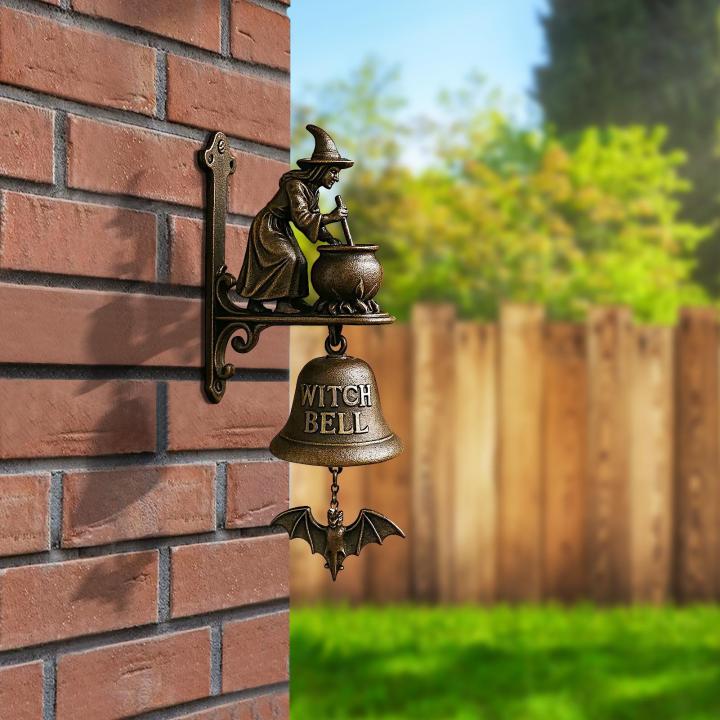 Shop Keepers Bell for Door Opening Witch Dachshund Welcoming Doorbell ...