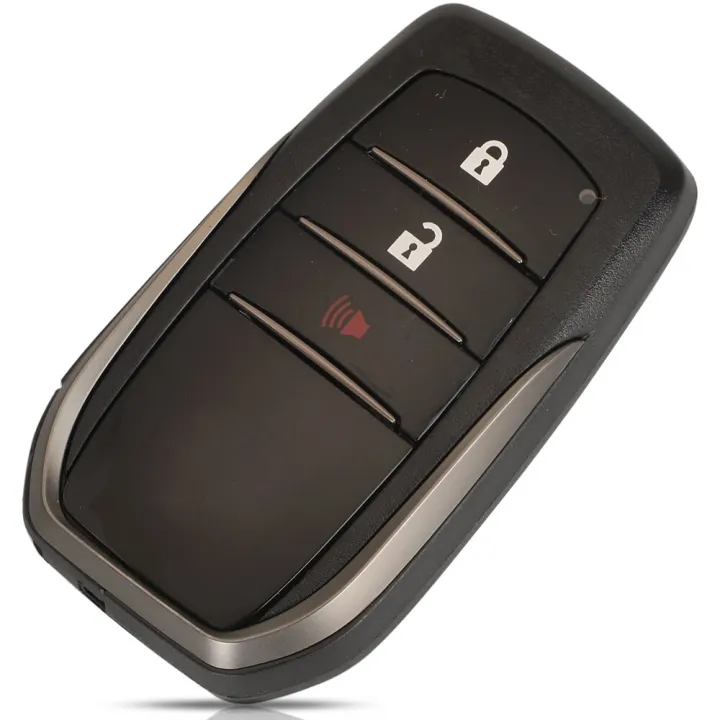 【Thick 2 sides groove Panic】 Kutery 2/3/4 Remote Car Key Shell For ...