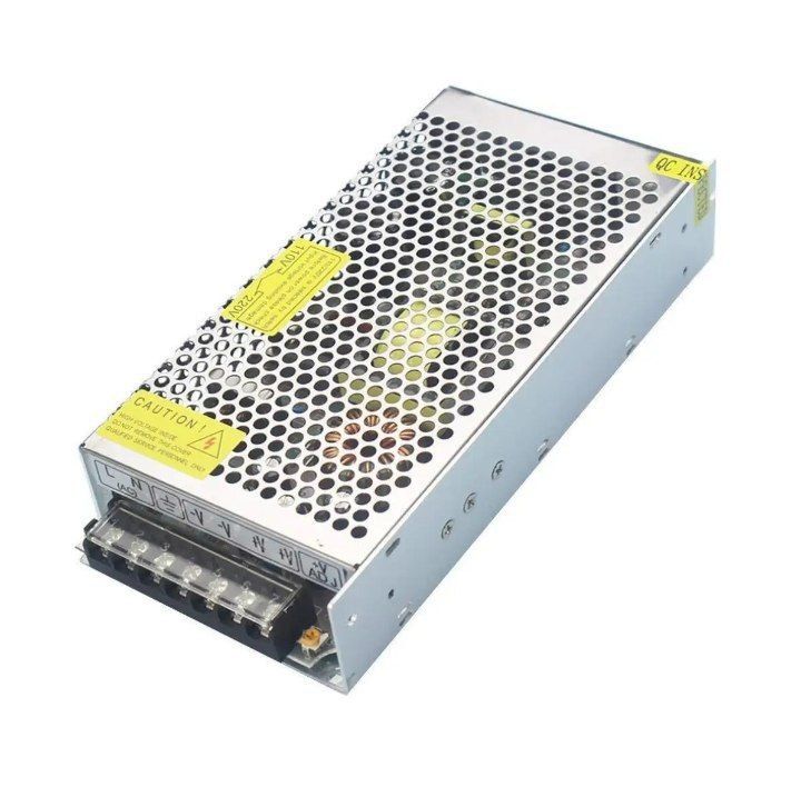 12V 10A AC TO DC Universal Regulated Switching Power Supply 120W Aluminum 110V 220V to 12v ...