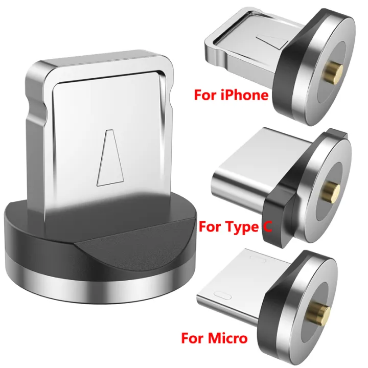 C Plug Magnet Charger USB Type iPhone Head Charging Cable for 15pcs ...