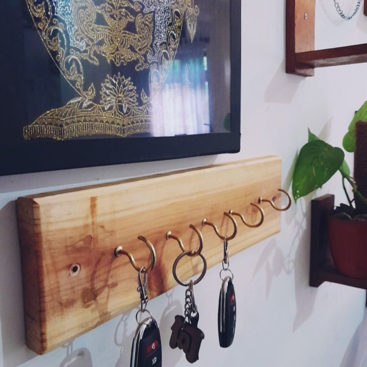 wall shelf key tag holder/tag holder | Daraz.lk