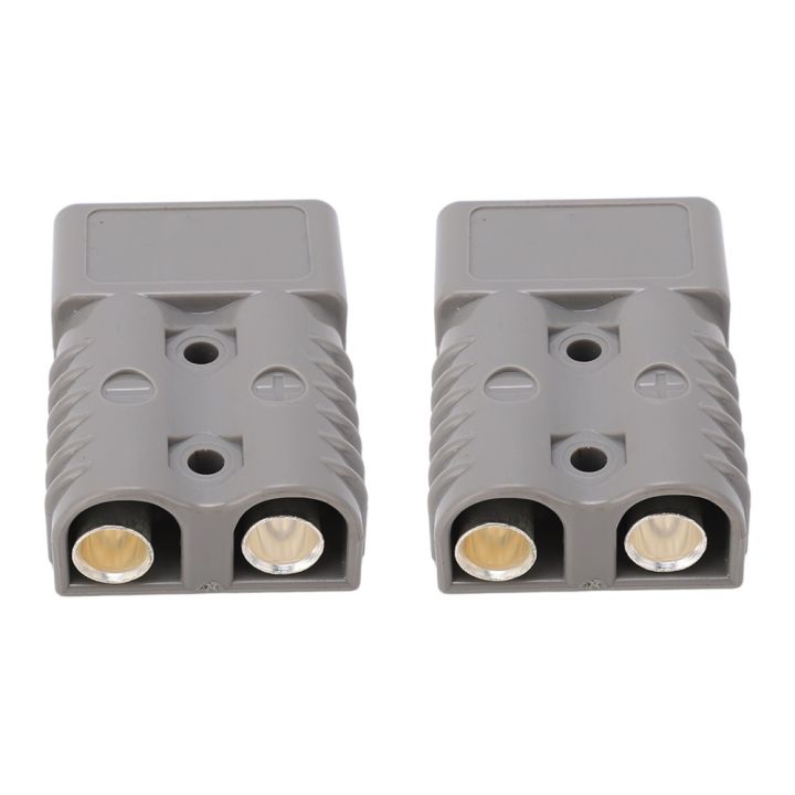 2PCS Universal 175A Quick Disconnect Connector 600V Grey Terminal Wire ...