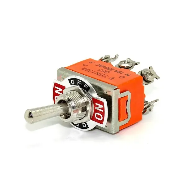 E-TEN1322 1322 6PIN Toggle Switch ON-Off-ON Rocker Power switches 15A ...