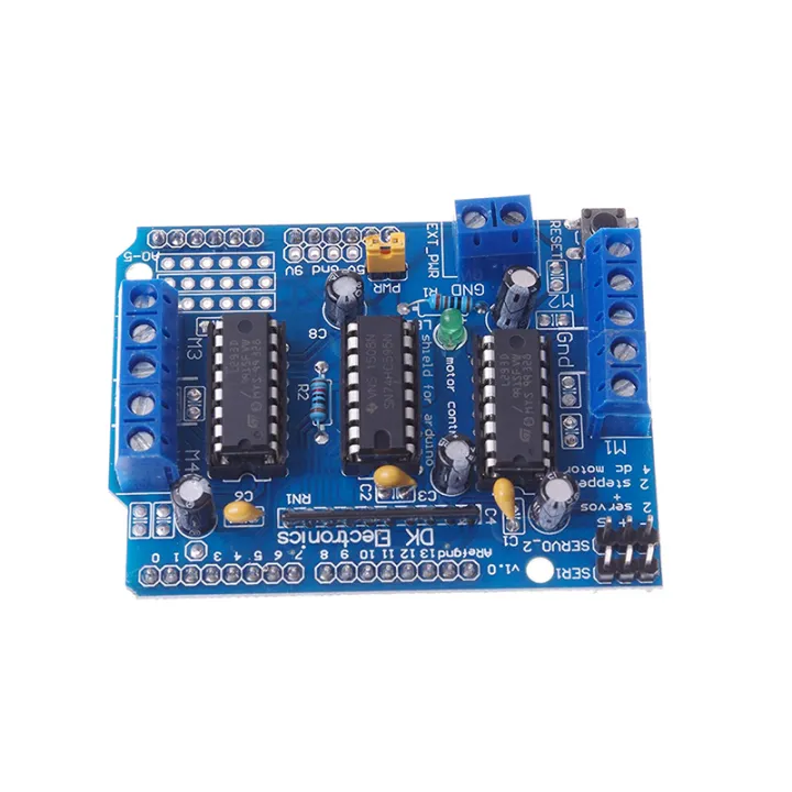 L293d Motor Drive Shield Dual For Arduino Duemilanove Motor Drive ...