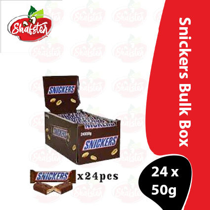 Snickers Chocolate Bulk Box Of 24 x 50g | Daraz.lk