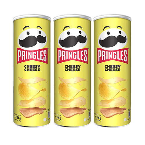 Pringles Cheesy Cheese Chips 165g x 3 pcs | Daraz.lk