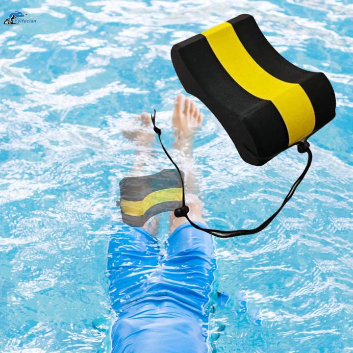 Pull Buoy Leg Float with Rope Body Strength Beginners Swimming Trainer ...