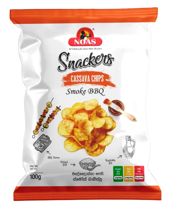 Noas Cassava BBQ 100g | Daraz.lk