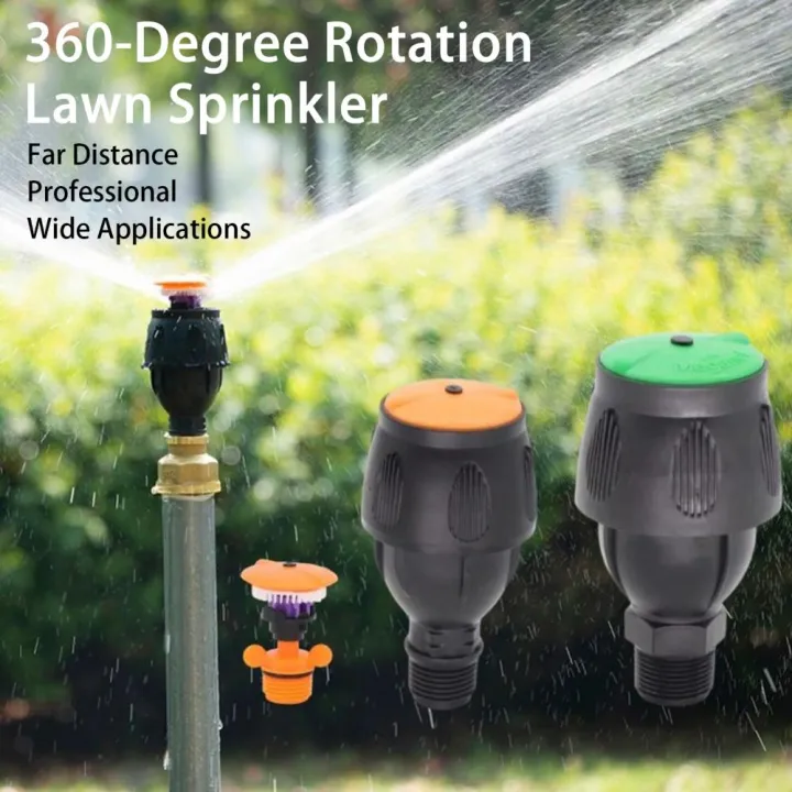 Rocker Nozzle Automatic Rotation Garden Lawn Sprinkler Agricultural ...