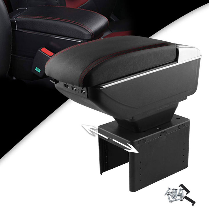 Suzuki Swift Car Universal Luxury Centre Console Armrest With 6 USB ...