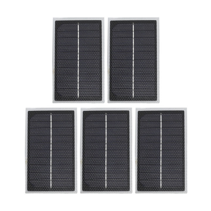 5pcs Small Solar Panels Professional Monocrystalline Silicon DIY Solar ...