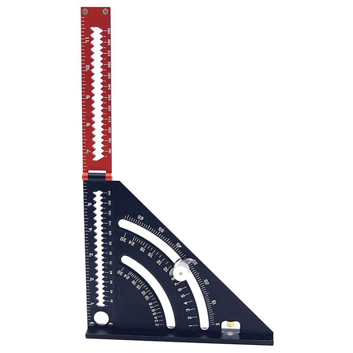 Multi Angle Measuring Ruler degree 45' & 90', Adjustable Positioning ...