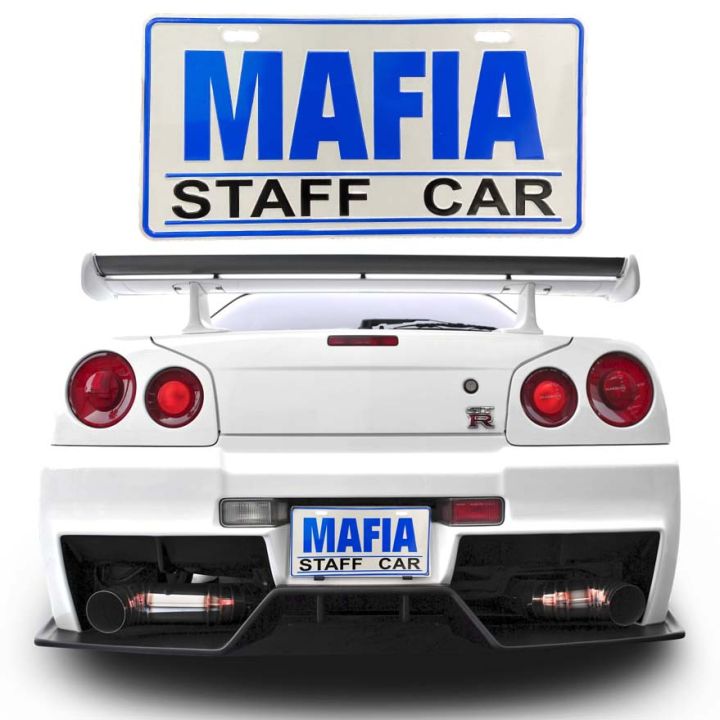 Mafia Staff Car License Plate | Daraz.lk