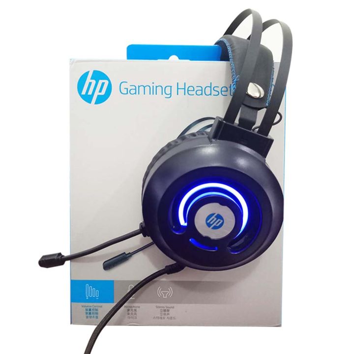 HP H100 USB 2.0 gaming headset Over-Ear Headphones with Mic | Daraz.lk