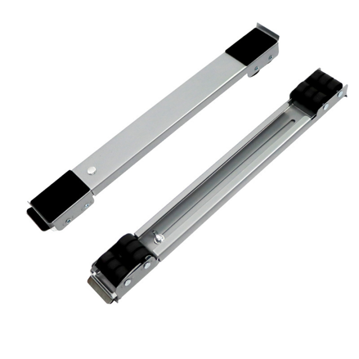 1 Piece Trolley Feet Movable Adjustable Telescopic Fridge Stand Wheel ...