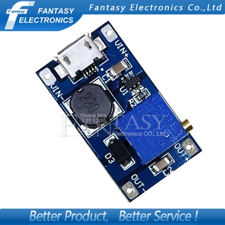 【KAMDSS015】5pcs dc-dc step up buck 2A boost module LM2577 DC-DC boost ...