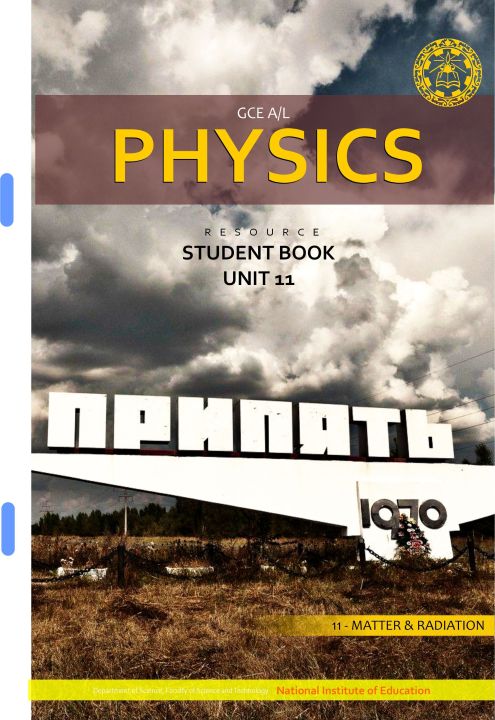 Physics Resource Book | Grade 13 | Unit 11 | English Medium | Daraz.lk