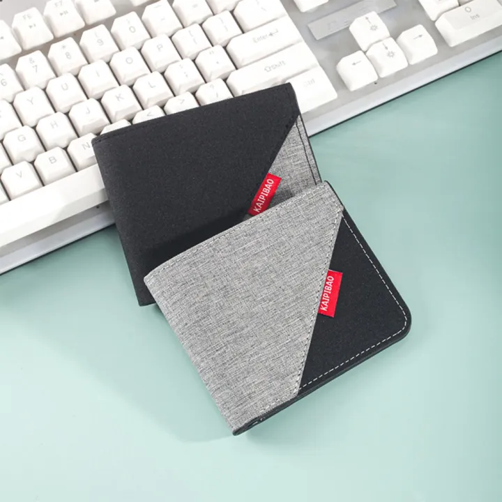 New Canvas Wallet Advanced Coin Clip Wallet Short Canvas for Work ...